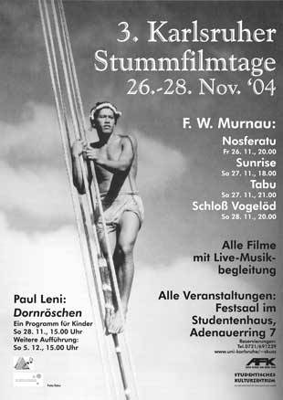 Geschichte des Festivals - Stummfilmfestival Karlsruhe